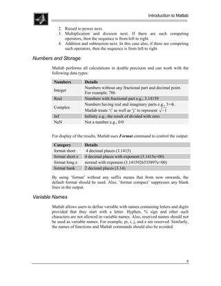 Introduction to matlab sikander m. mirza | PDF