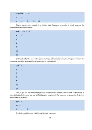 Introduction to matlab_application_to_electrical_engineering | PDF