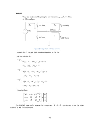Introduction to matlab_application_to_electrical_engineering | PDF