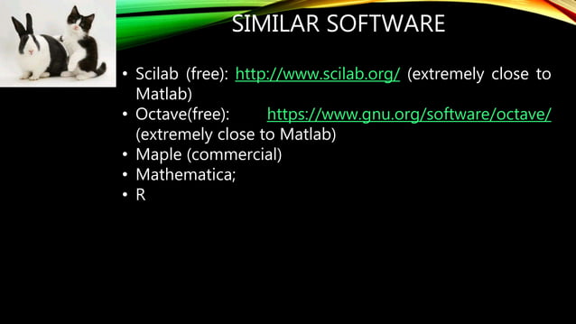 Introduction to matlab for medical doctors and biologists (call slides) | PPT