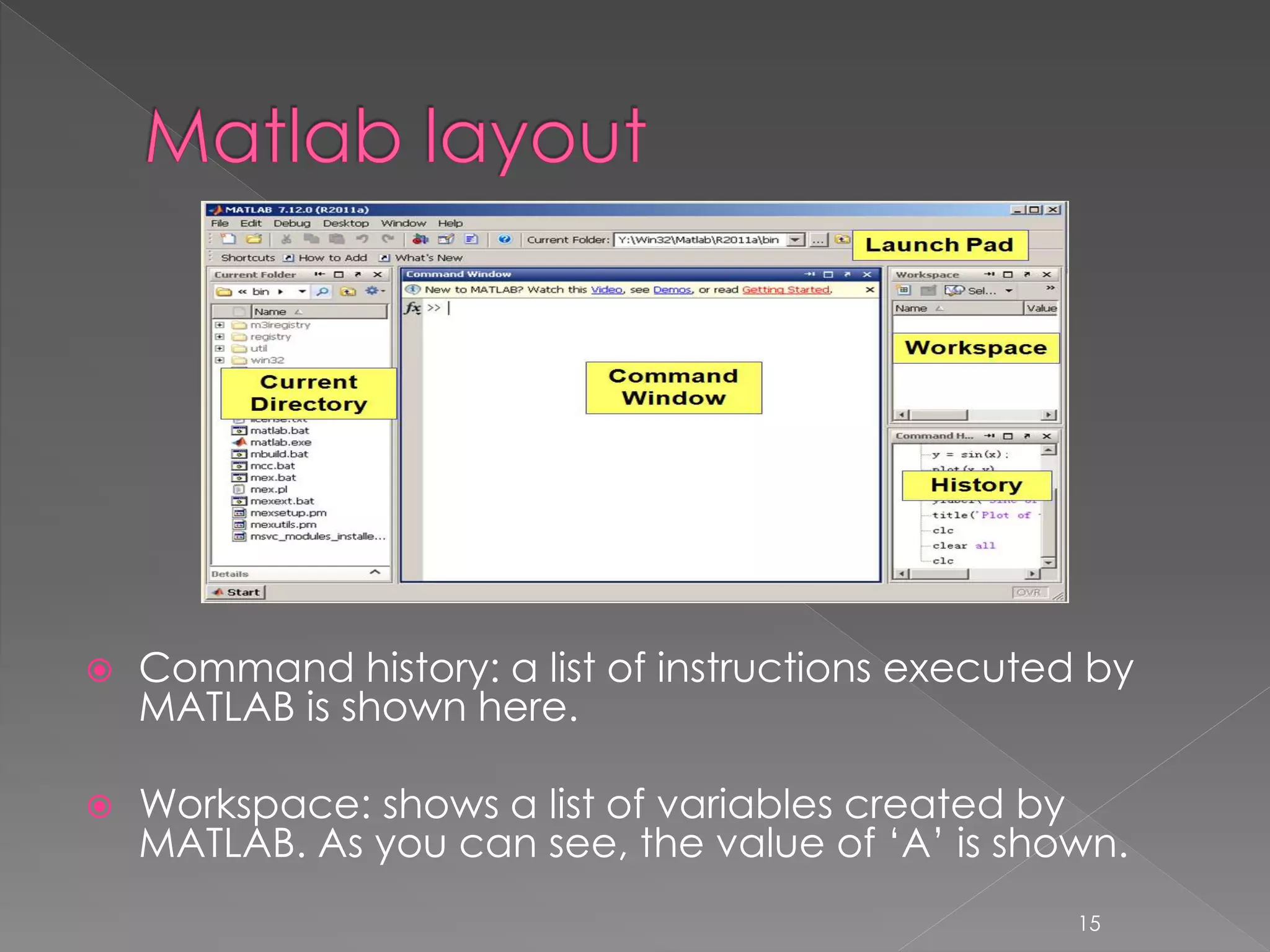 Introduction to matlab lecture 1 of 4 | PPTX