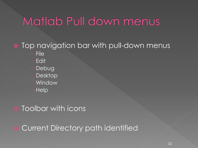 Introduction to matlab lecture 1 of 4 | PPTX