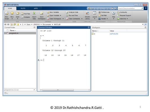 Getting Started with MATLAB and OCTAVE for engineers | PDF