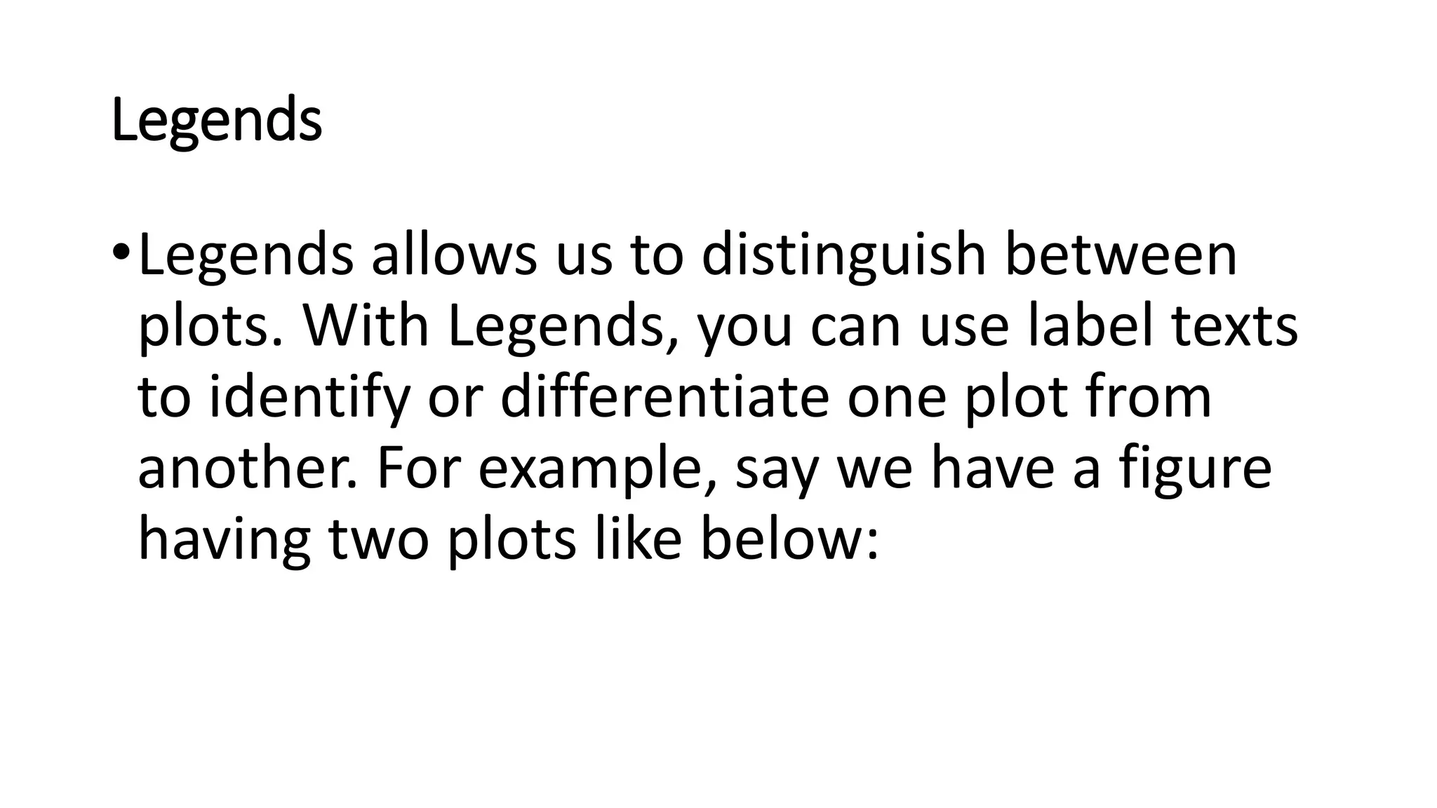 Introduction to matplotlib | PPTX