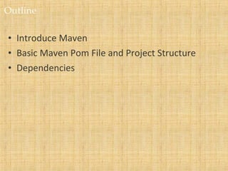 Introduction tomaven | PPT