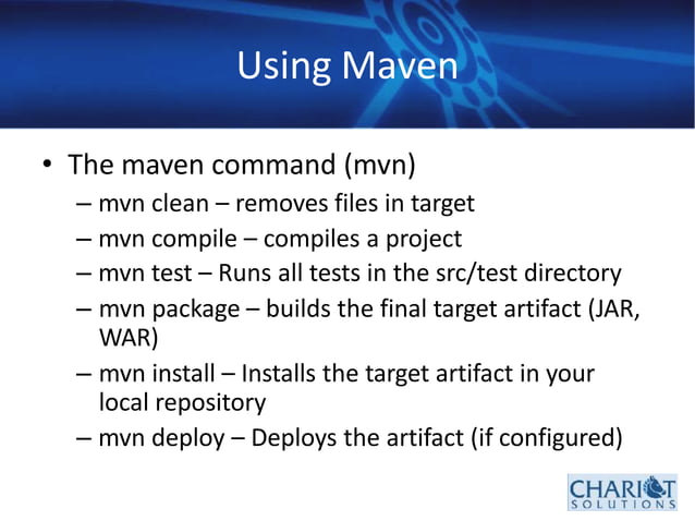 Introduction to Maven for beginners and DevOps | PPT