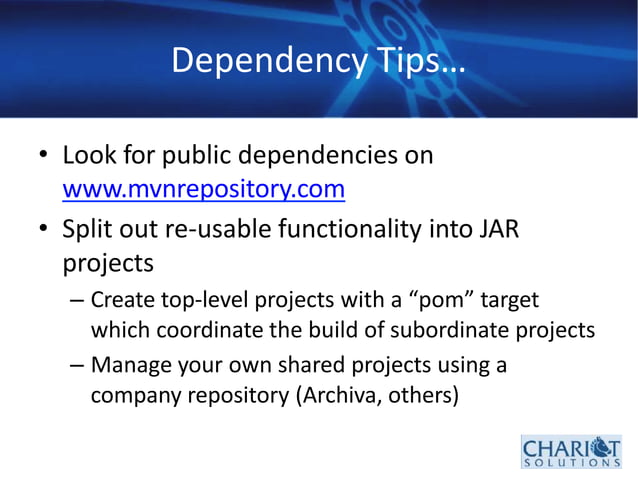 Introduction to Maven for beginners and DevOps | PPT