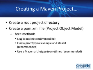 Introduction to Maven for beginners and DevOps | PPTX