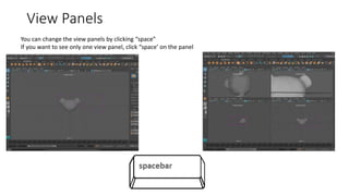 Introduction to maya | PPTX