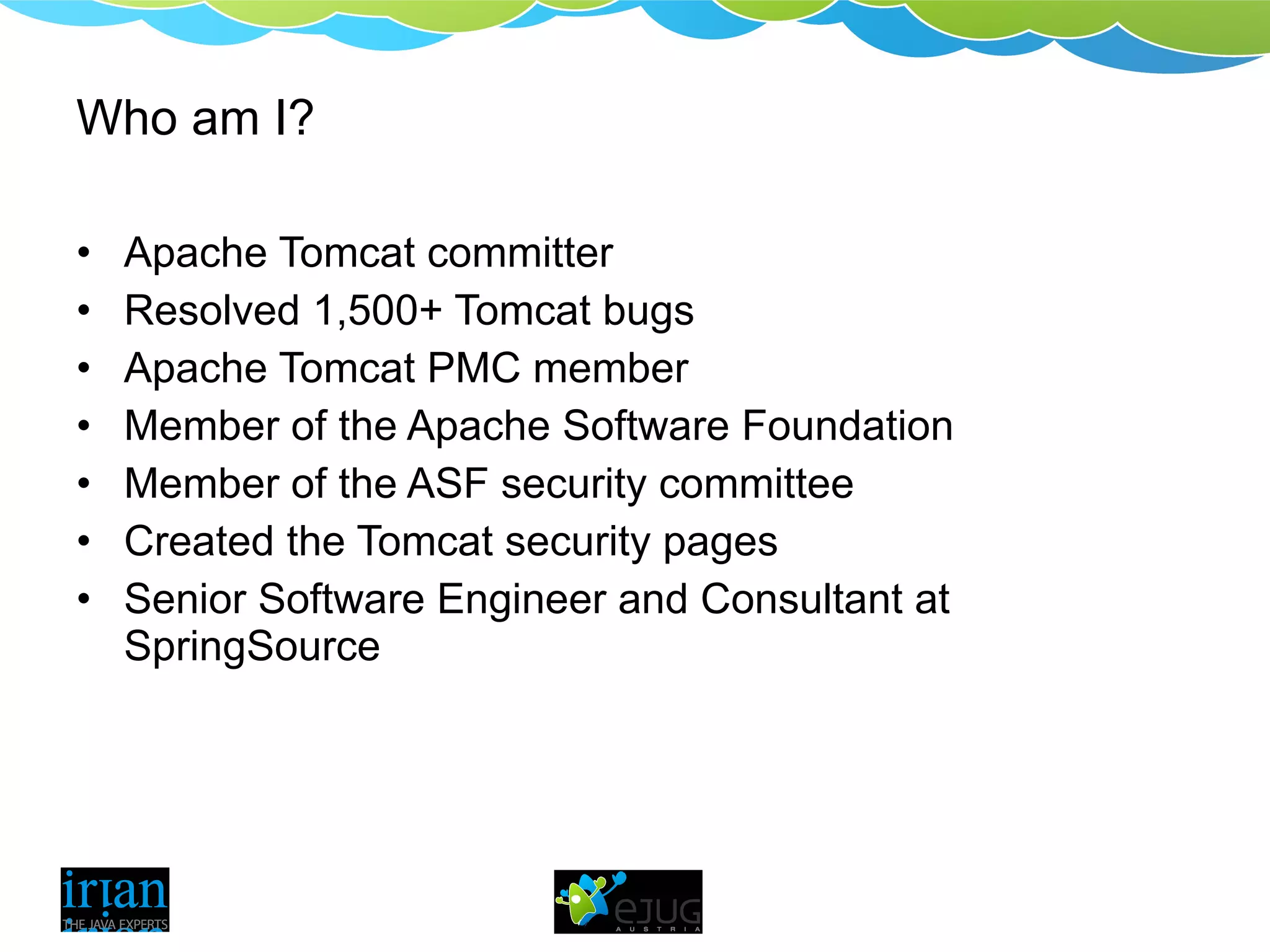 Introduction Tomcat7 Servlet3 Ppt