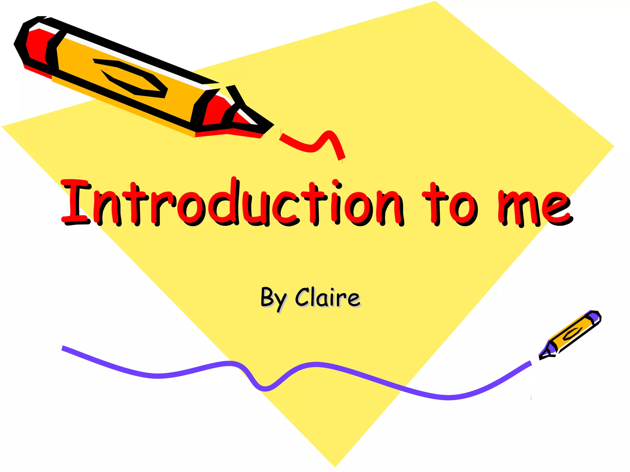 Introduction to me | PPT