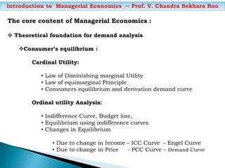 Introduction to Managerial Economics for Economics Students | PPT