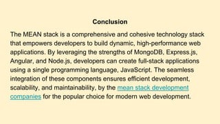 Introduction to MEAN Stack What it is and How it Works.pptx