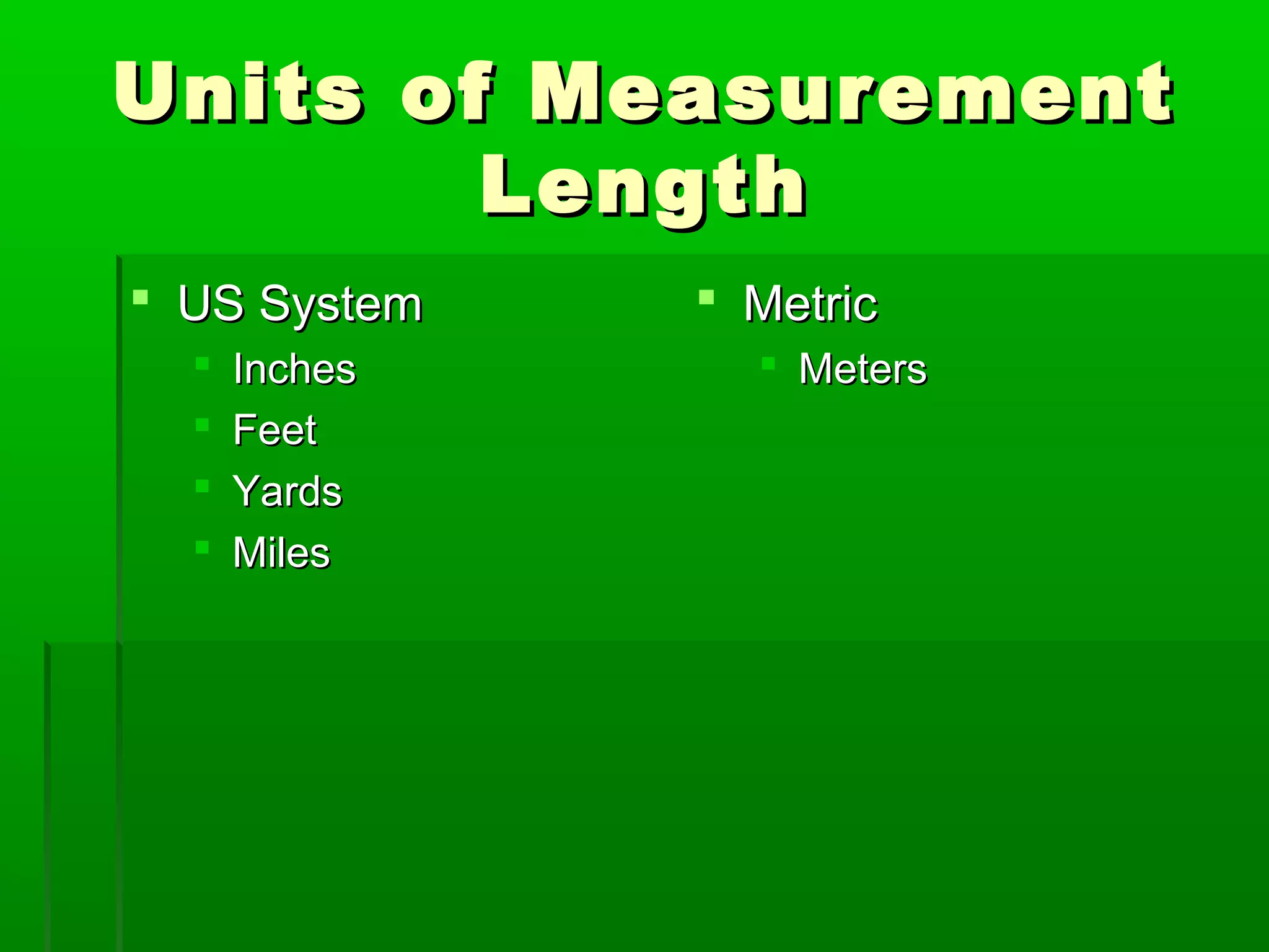 Introduction to Measurement | PPT