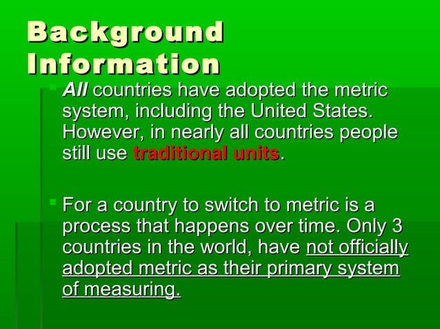 Introduction to Measurement