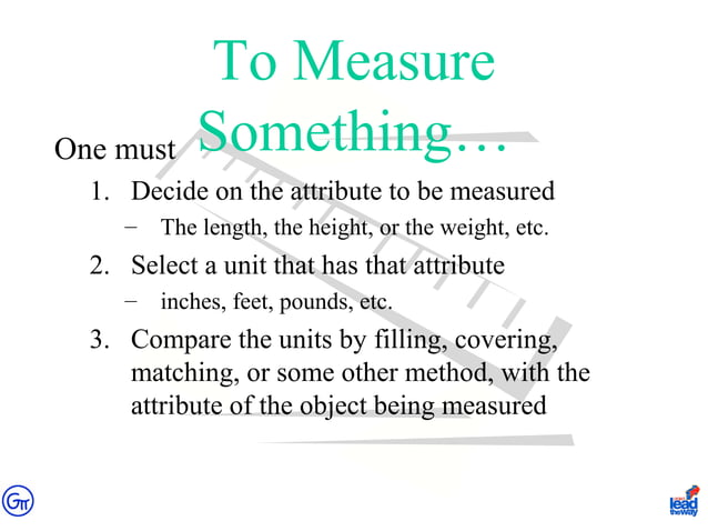 Introduction to measurement[1] | PPT