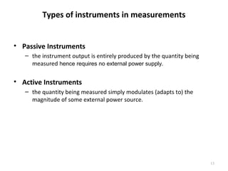 Introduction to measurements | PPT
