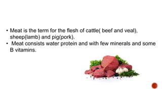 Introduction to meat | PPTX