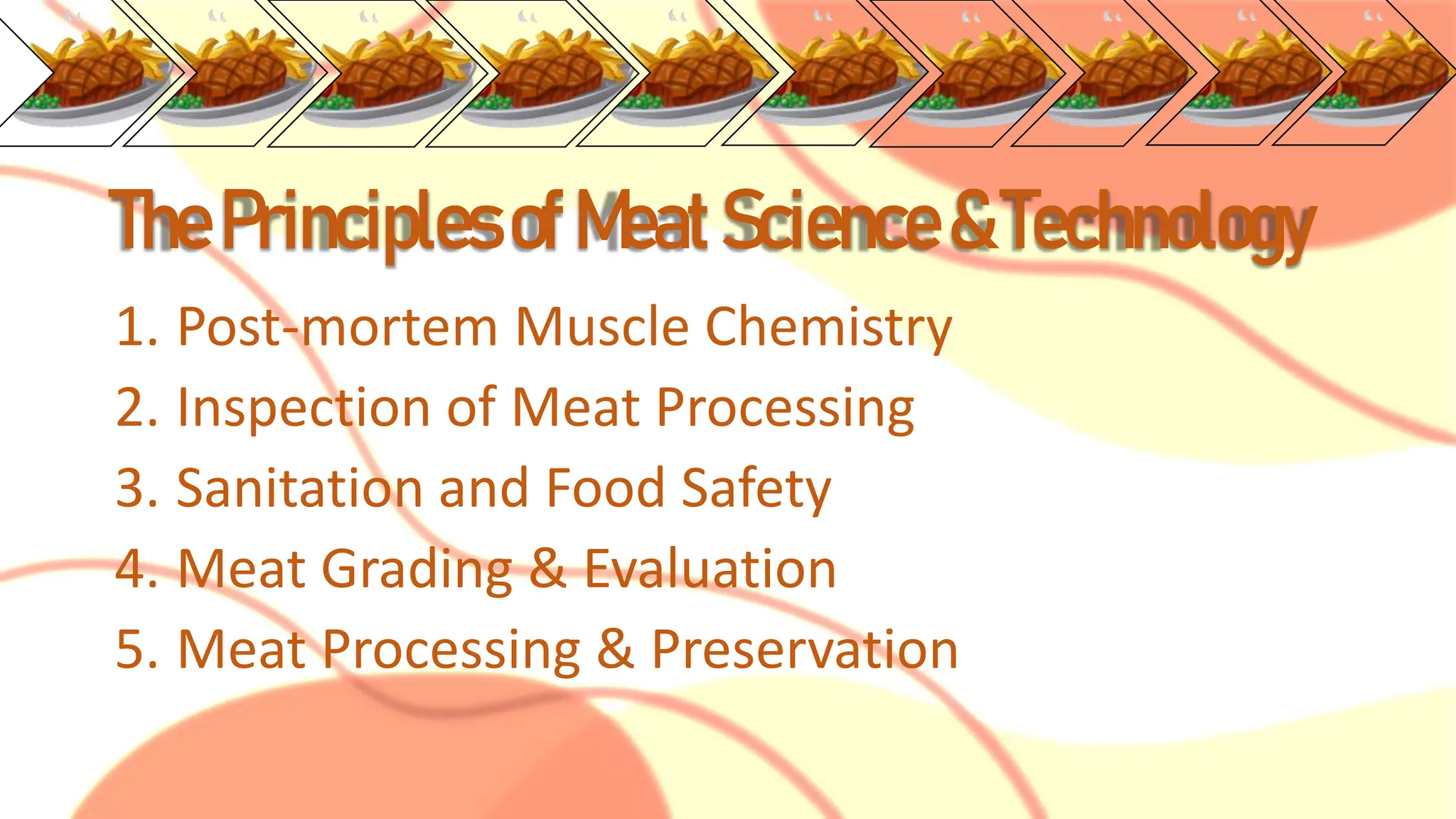 Introduction to Meat Science and Technology | PPTX