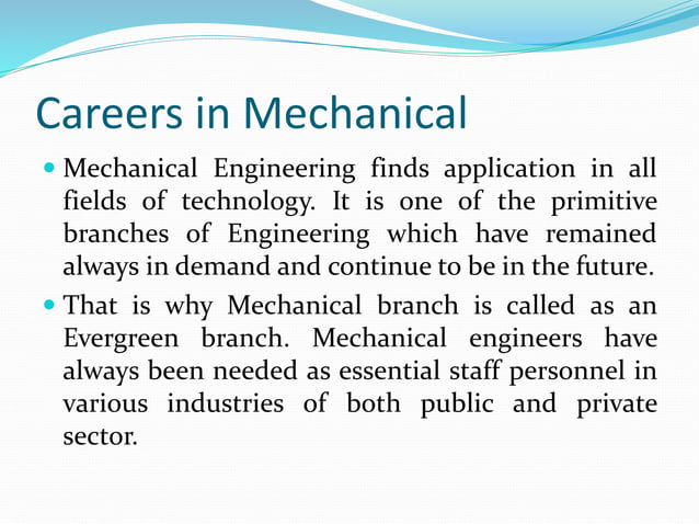 Introduction to Mechanical Engineering | PPTX