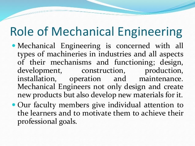 Introduction to Mechanical Engineering
