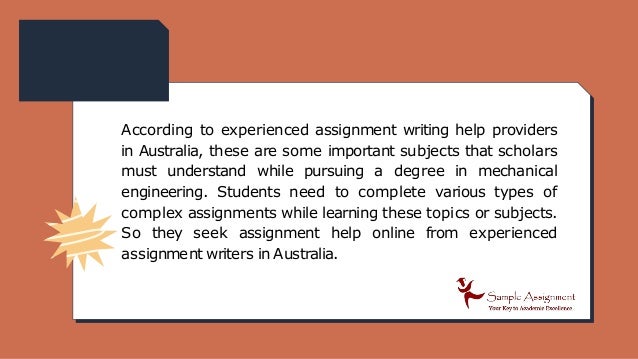 Introduction to Mechanical Engineering - Sample Assignment | PPTX