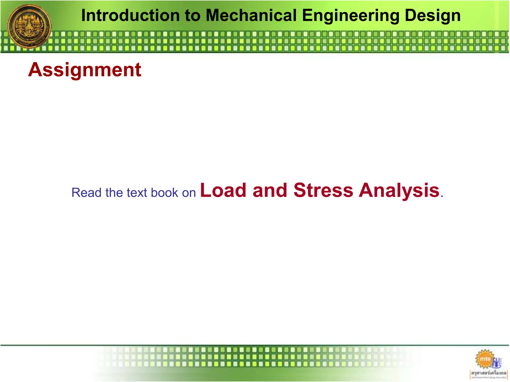 Introduction to Mechanical Engineering Design.ppt