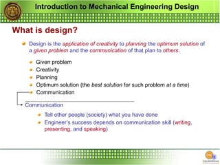 Introduction to Mechanical Engineering Design.ppt
