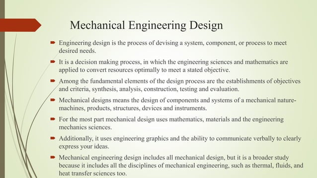 Introduction to mechanical engineering design & manufacturing with | PPTX | Graphics Software ...