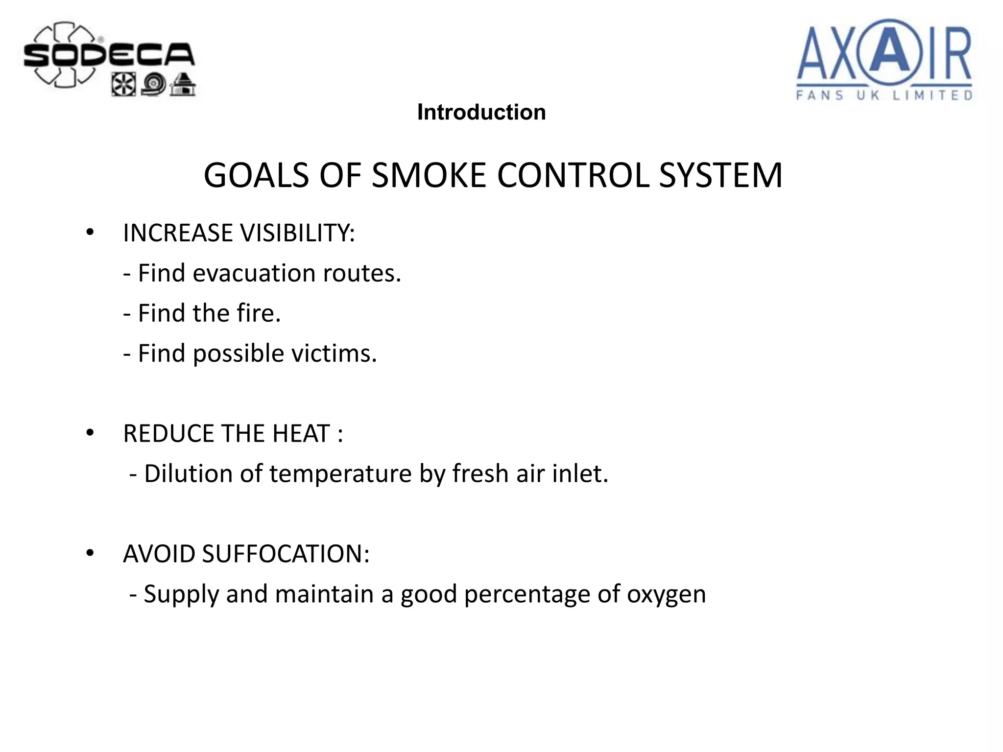 Introduction To Mechanical Smoke Control CPD Presentation | PDF