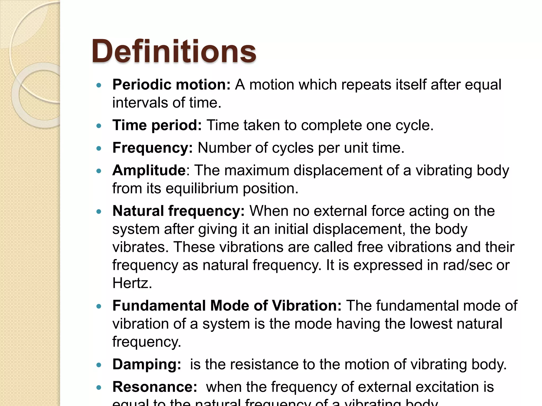 Introduction to Mechanical Vibration.pptx