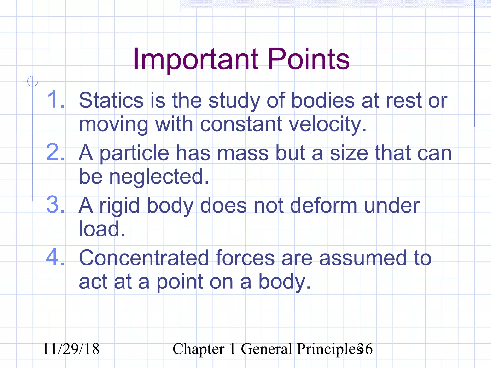 Introduction to mechanics | PPT