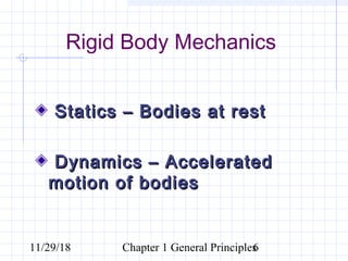 Introduction to mechanics | PPT