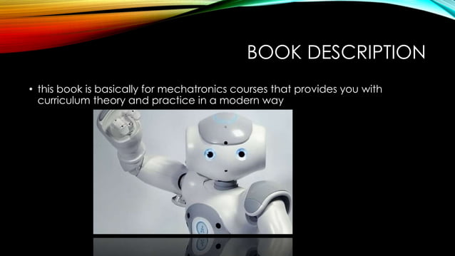 Introduction To Mechatronics Pptx