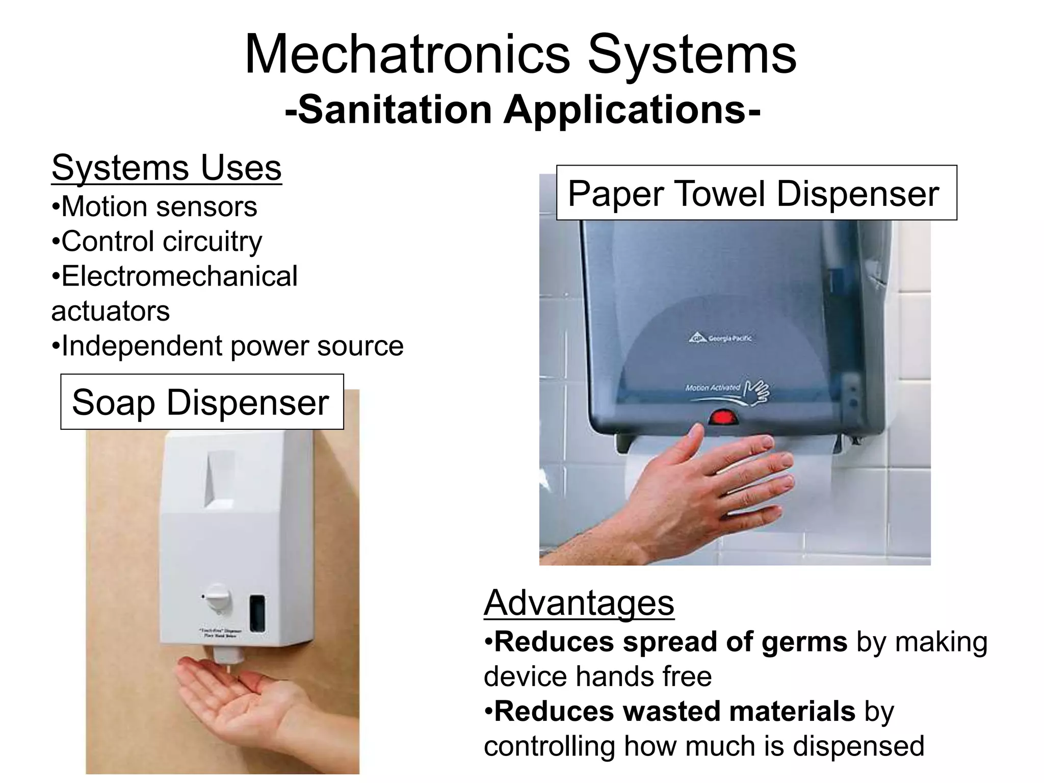Introduction to mechatronics | PPT