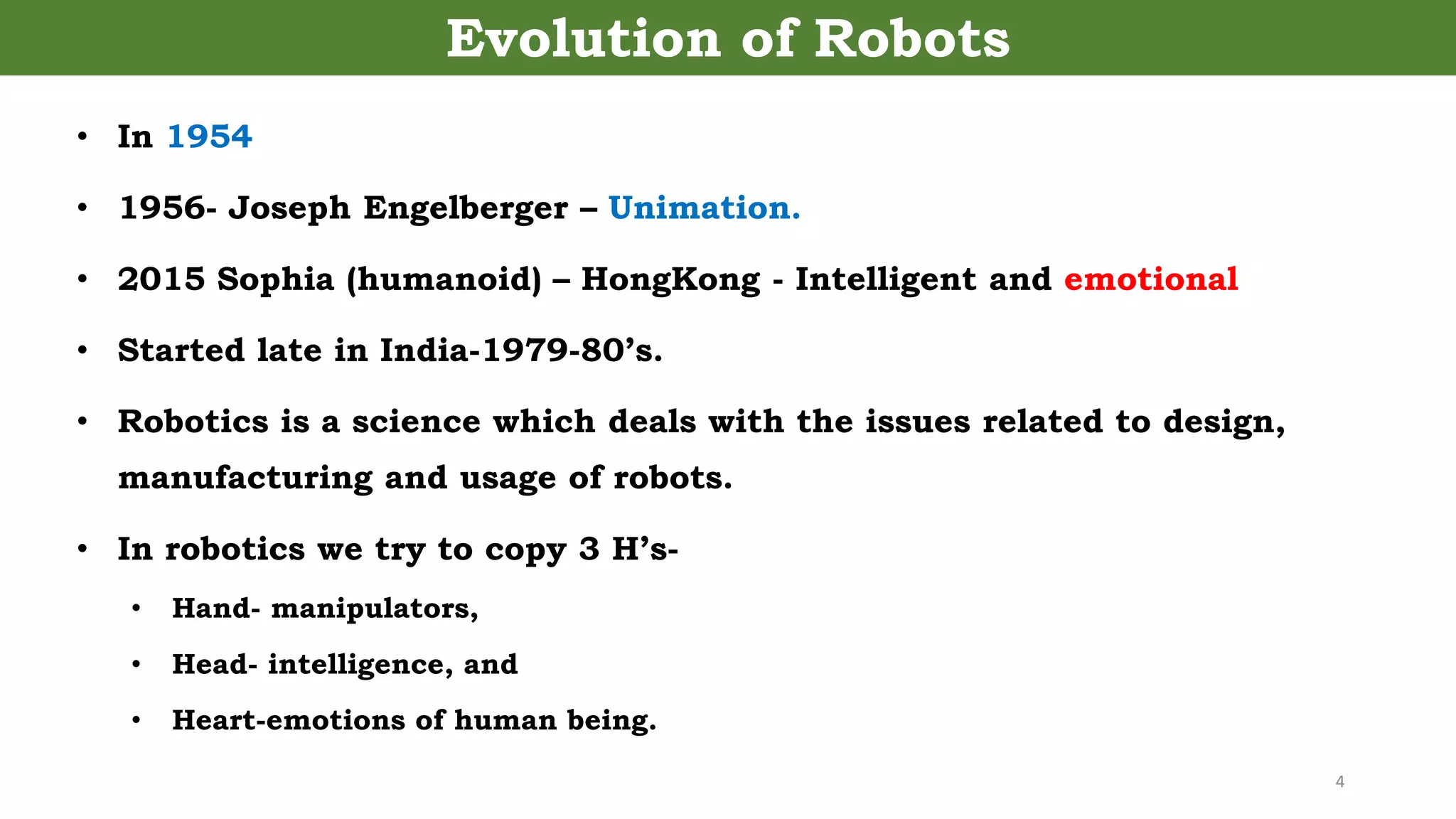 Introduction To Robots And Robotics Pptx Robotics Technology 6619