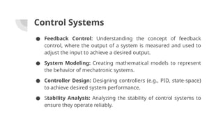 Introduction to Mechatronics (mechanical Engineering).pptx