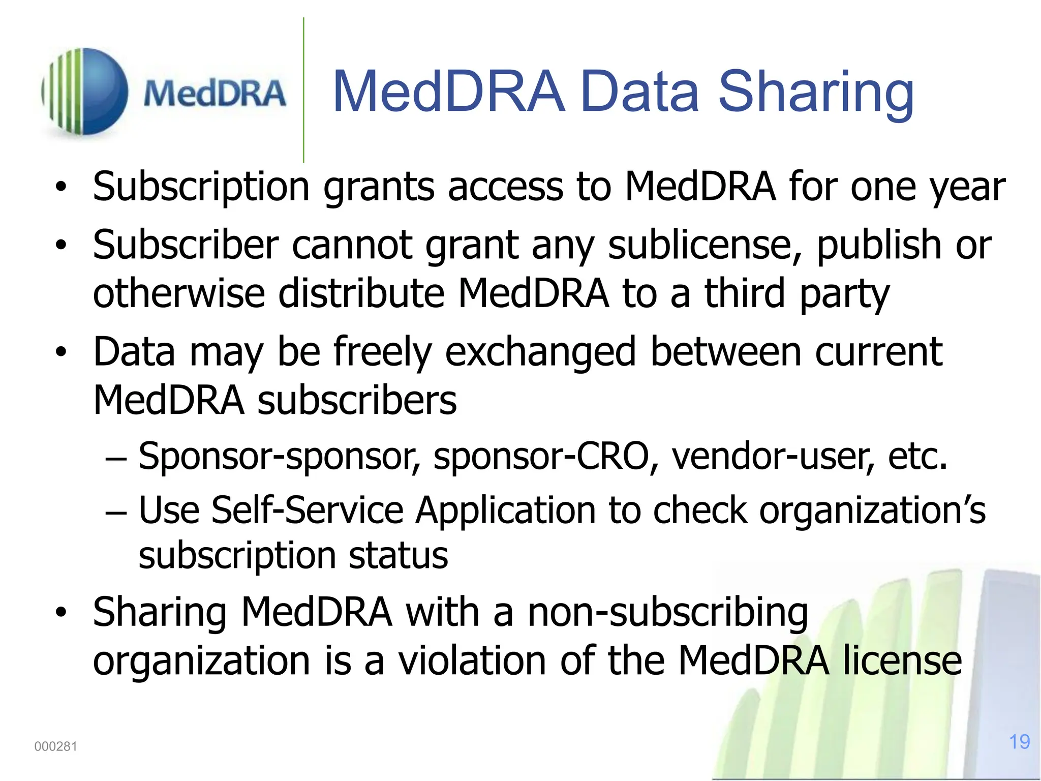 Introduction to MedDRA. a regulatory dictionary | PDF