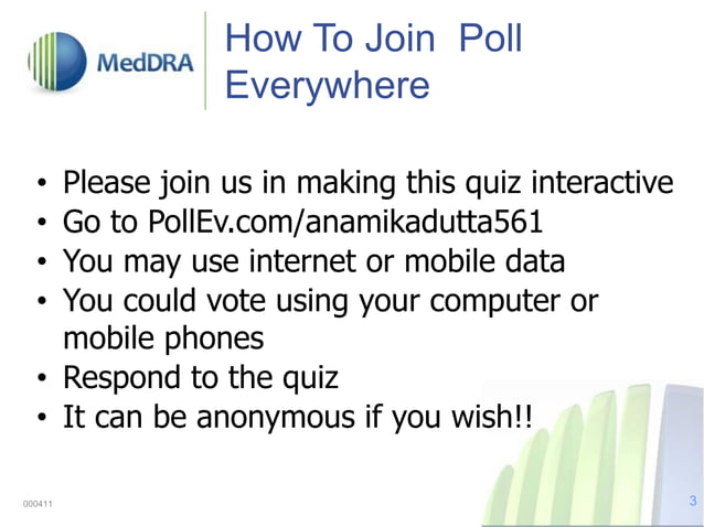 Introduction to MedDRA. a regulatory dictionary | PDF | Pharmaceutical ...