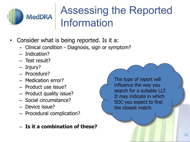 Introduction to MedDRA. a regulatory dictionary | PDF | Pharmaceutical ...