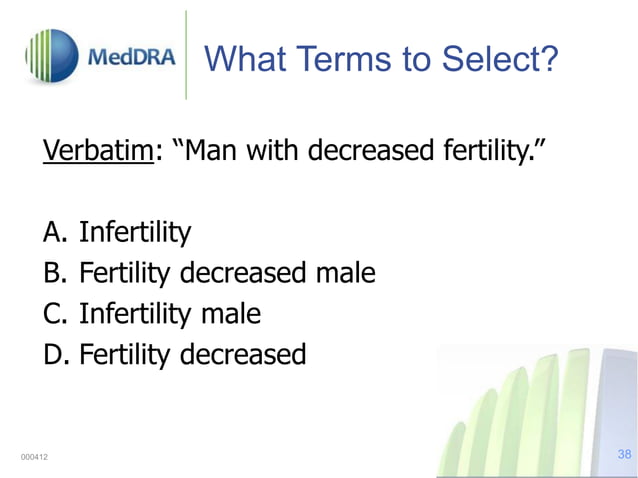 Introduction to MedDRA. a regulatory dictionary | PDF | Pharmaceutical ...