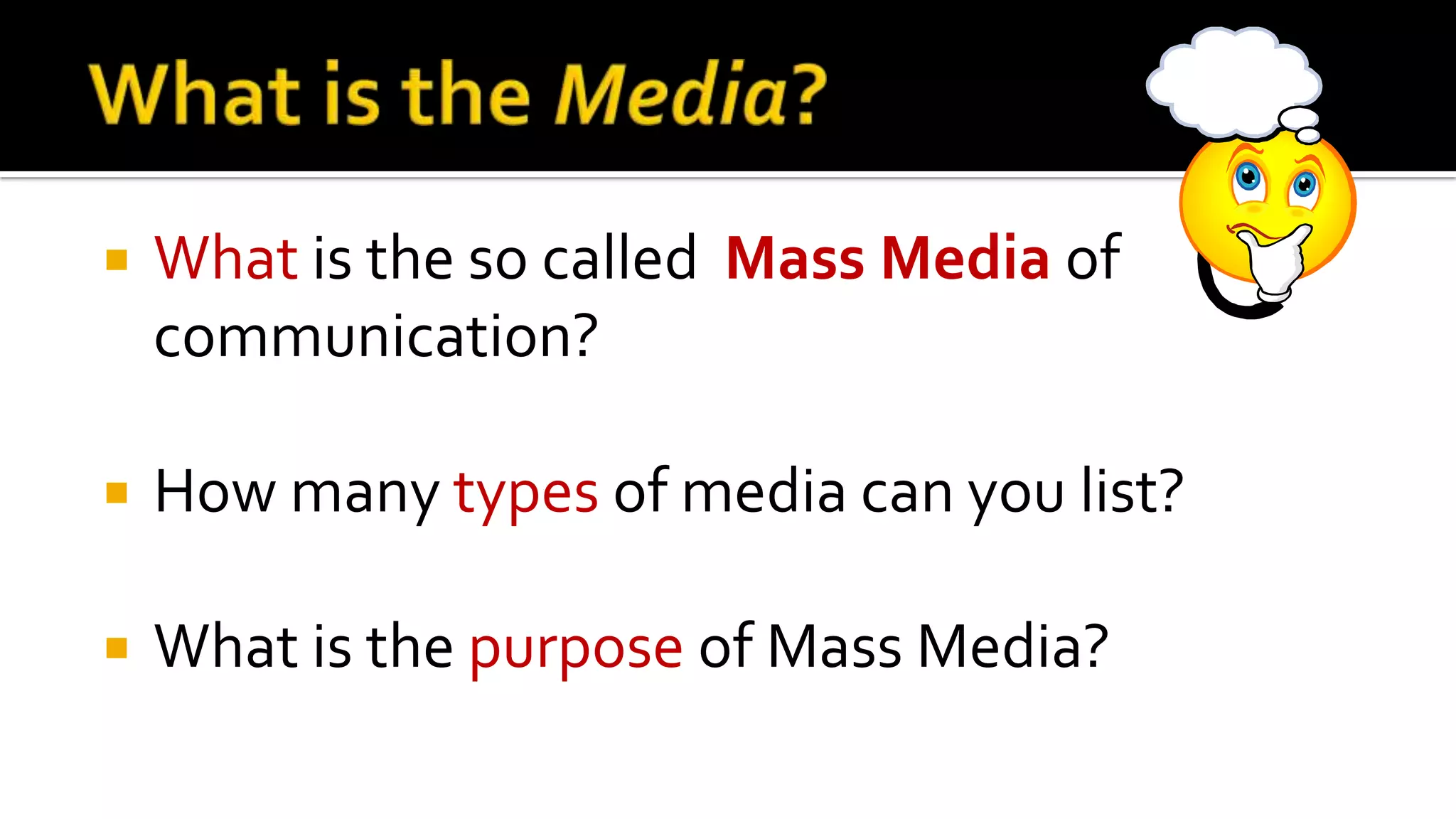 Introduction to Media Studies | PPTX | Education