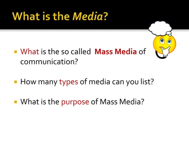Introduction to Media Studies | PPTX | Education