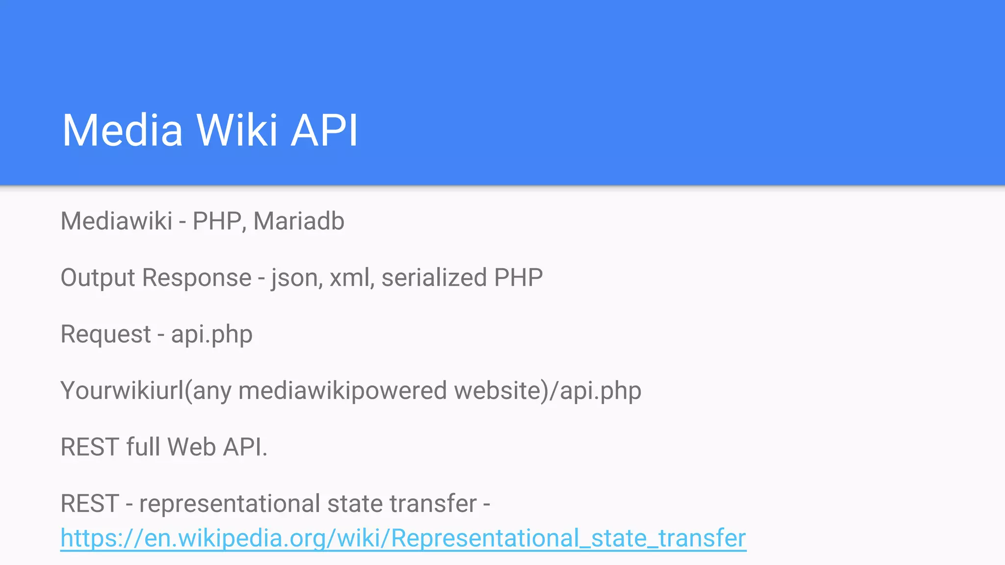 Introduction to mediawiki api | PDF | Web Design and HTML | Internet