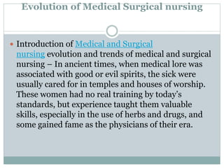 INTRODUCTION TO MEDICAL AND SURGICAL NURSING.pptx