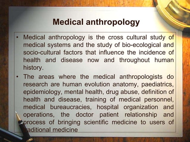 Introduction to Medical Anthropology and Sociology (0).ppt | Diseases ...