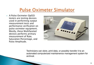 Introduction to medical equipments safety and testing | PPTX