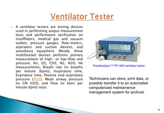 Introduction to medical equipments safety and testing | PPTX