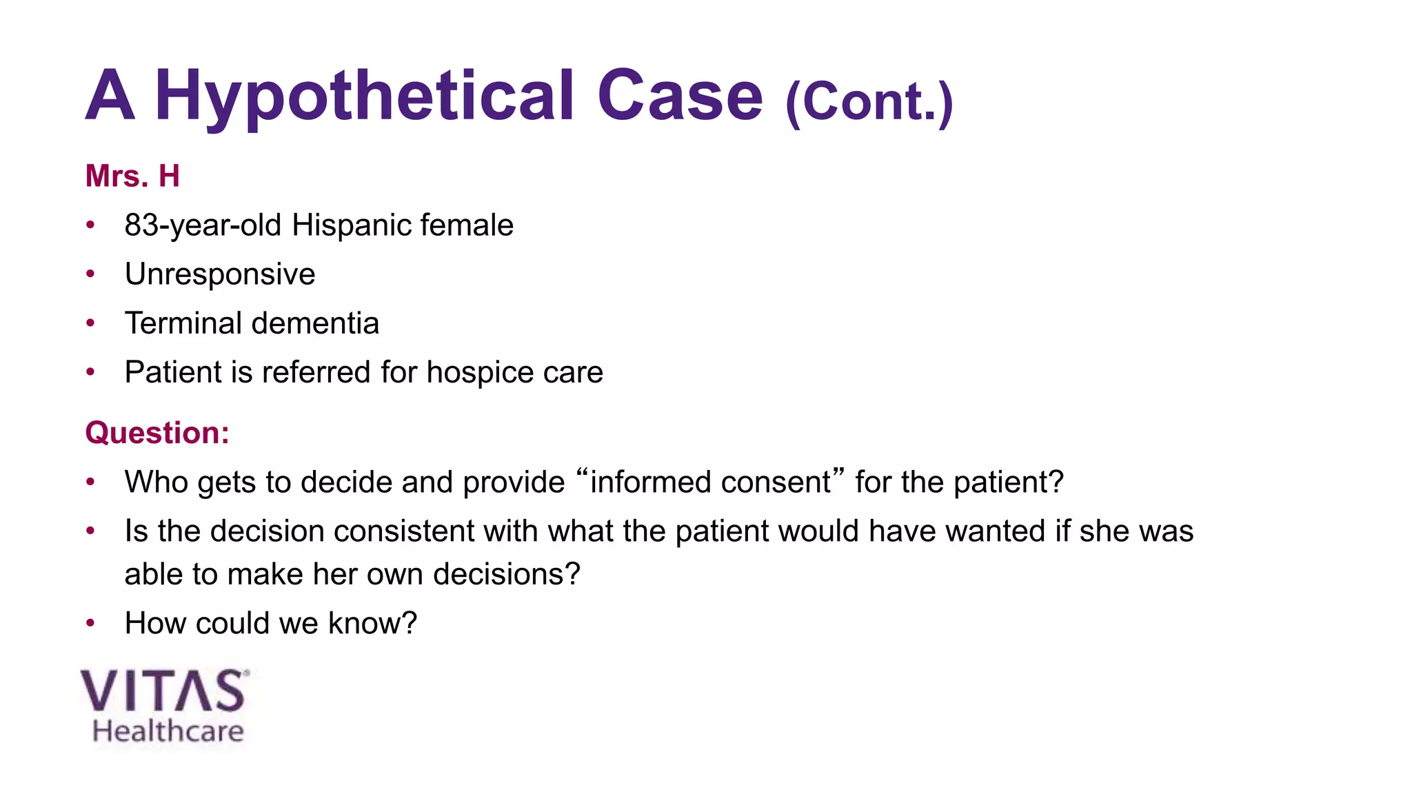 Introduction to Medical Ethics: Informed Consent & Advance Directives ...