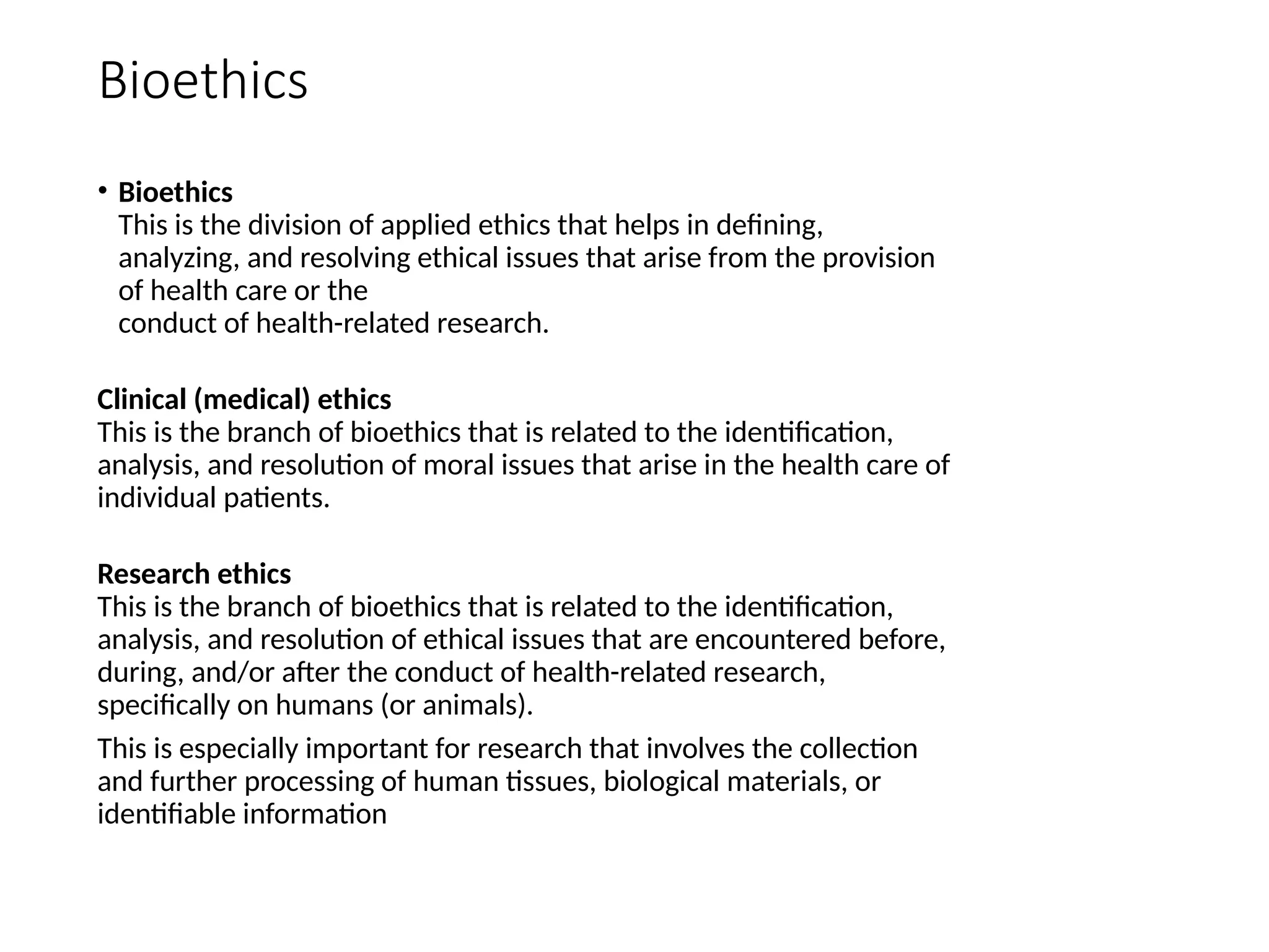 Introduction to Medical ethics-2025.pptxh | PPTX